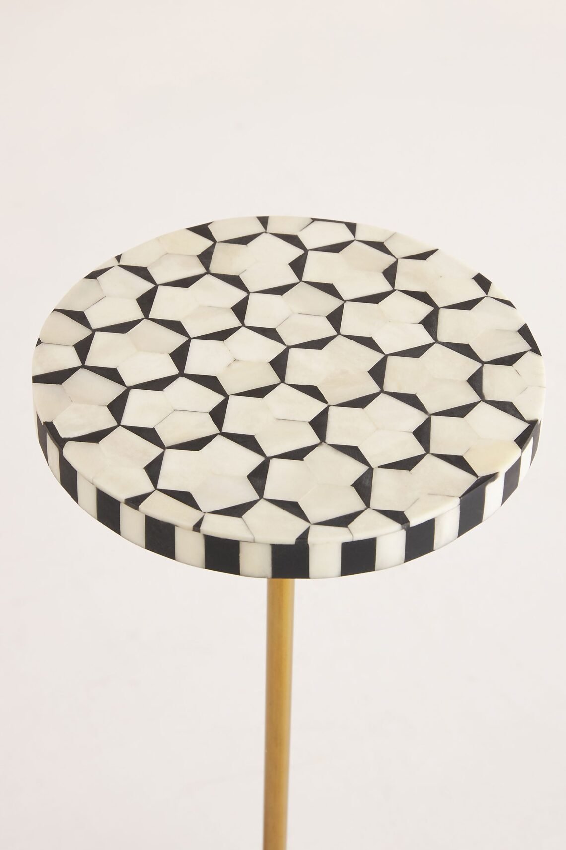 Moroccan Inlay End Table - handmadezz.com