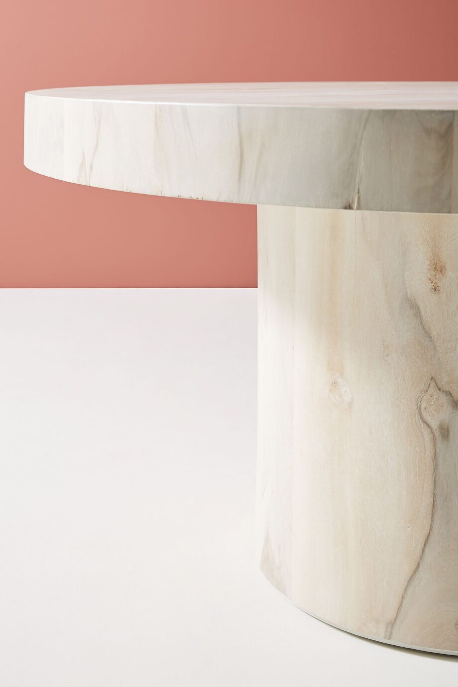 Swirled Drum Reclaimed Dining Table - handmadezz.com