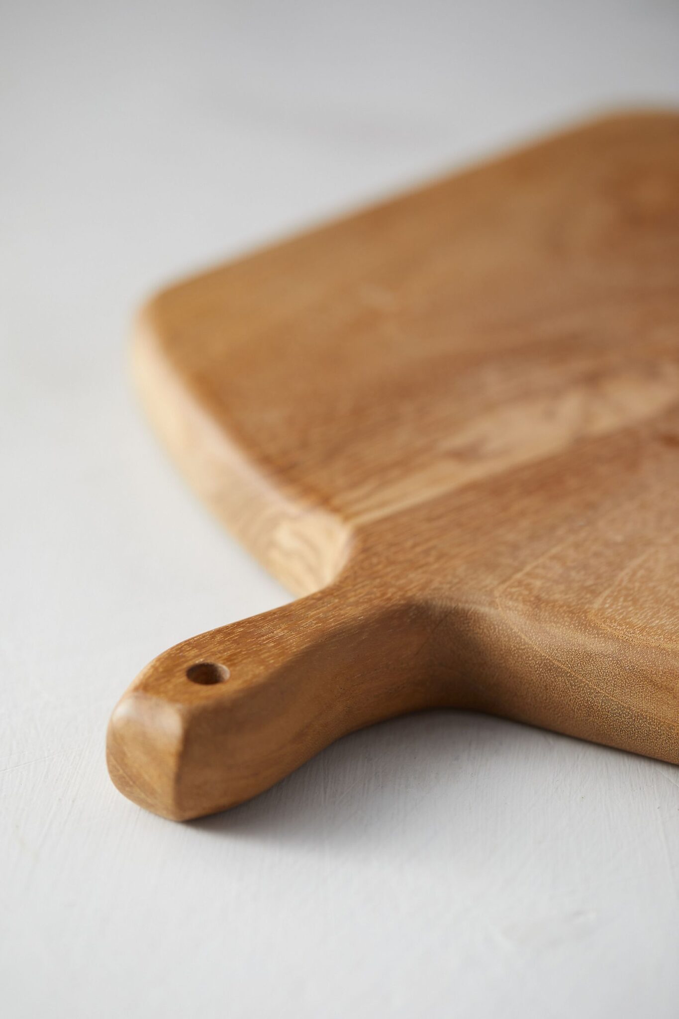 Teak Serving Board, Rounded Edge - handmadezz.com